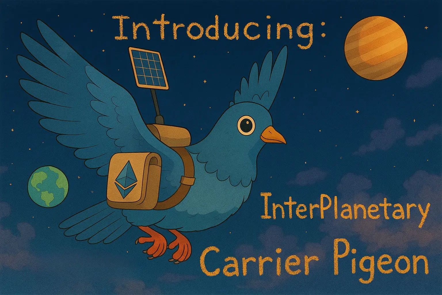 Introducing: InterPlanetary Carrier Pigeon 🕊️
