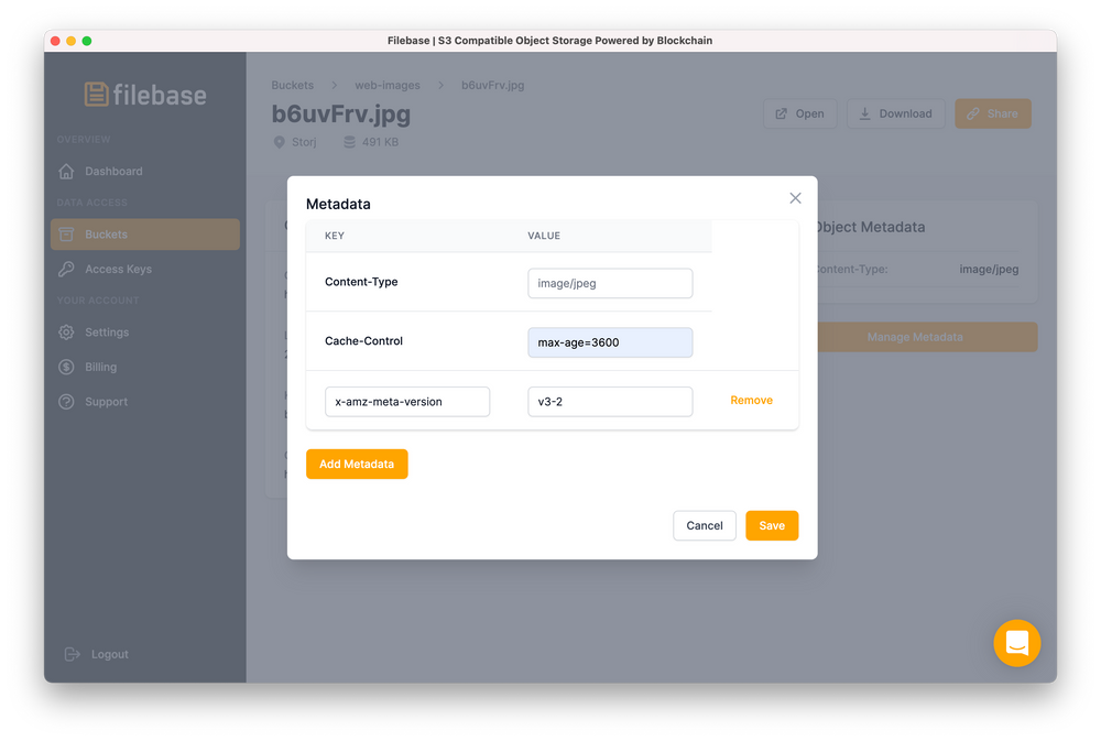 Introducing the new and improved Filebase dashboard!