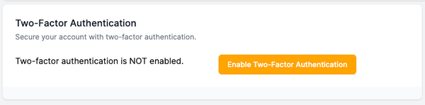 Enhancing Security with Two-Factor Authentication